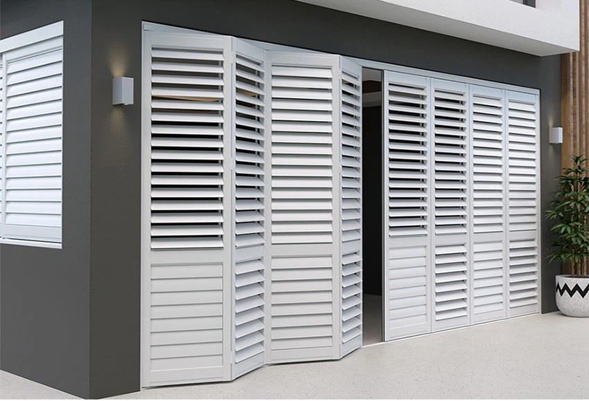 Proveedores Fabricantes Fábrica De Puertas De Rejilla De Aluminio Con
